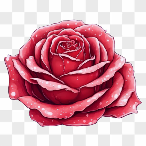 Download Illustrated Red Rose Cartoons Online - Creative Fabrica