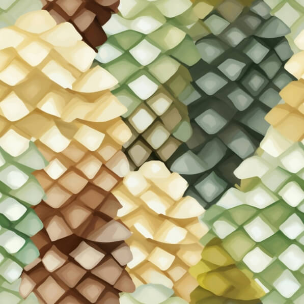 Download Abstract Pine Cone Pattern in Soft Colors Patterns Online ...