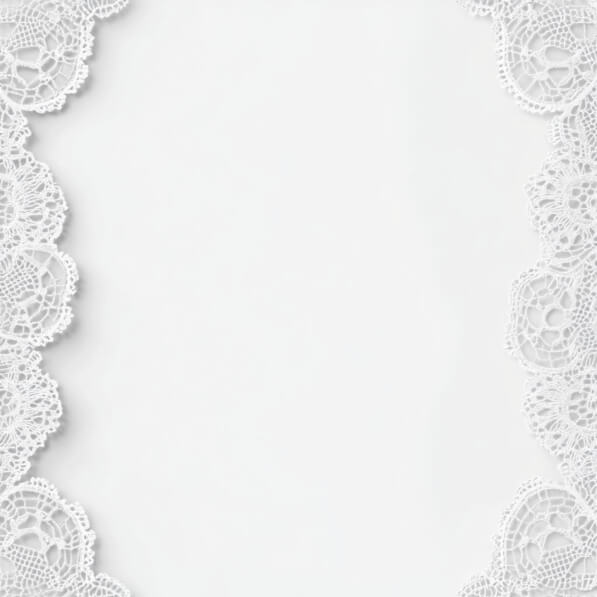 Download Elegant White Lace Frame on Blank Background Backgrounds ...