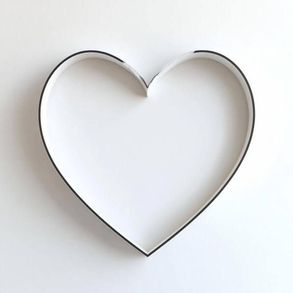 Download Minimalist Heart Shape Backgrounds Online - Creative Fabrica