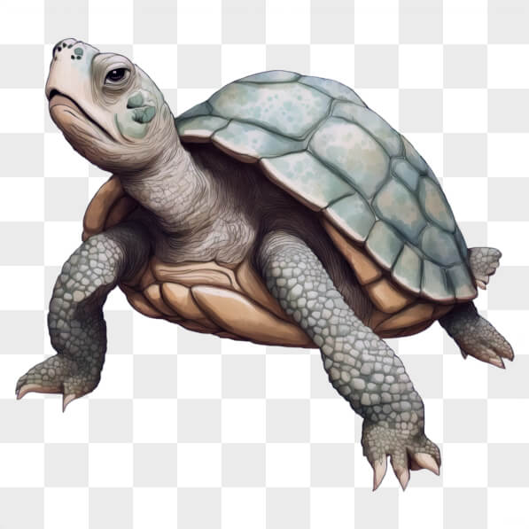 Download Illustration of a Turtle Cartoons Online - Creative Fabrica