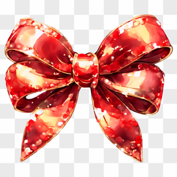 Download Kawaii Rode Strik met Sprankelende Details Kawaii online op ...