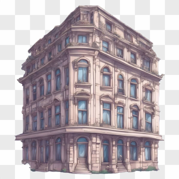Download Intricate Historic Building with Architectural Details ...