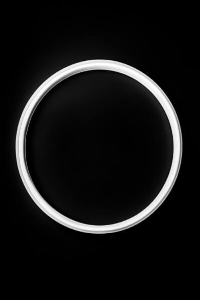 Download Illuminated Circular Light on Black Background Backgrounds ...