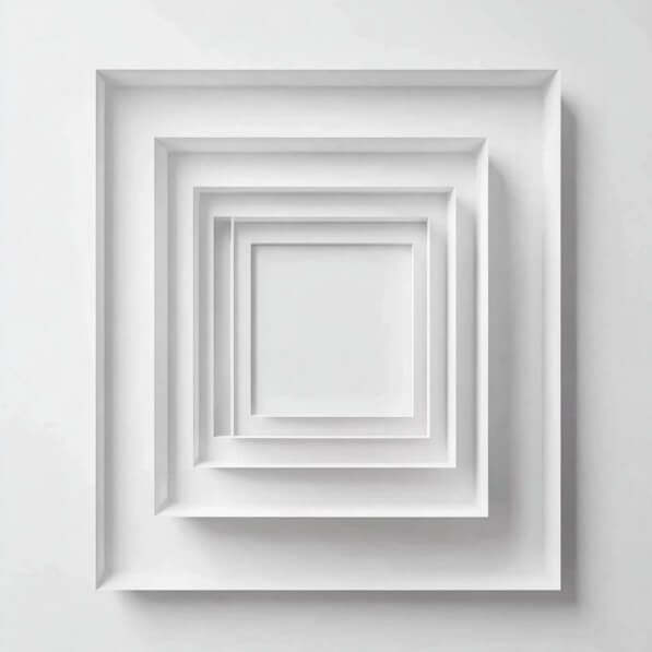 Download Nested White Frames on Grey Background Backgrounds Online ...