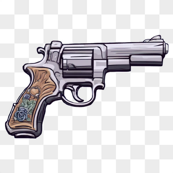 Descarga Ilustración de revólver artístico Cartoons En Línea - Creative ...