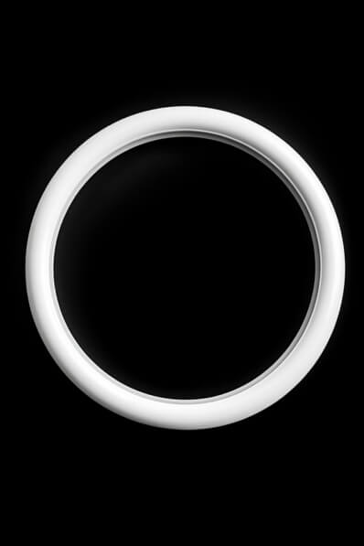 Download Minimalistic White Circle on Black Background Backgrounds ...