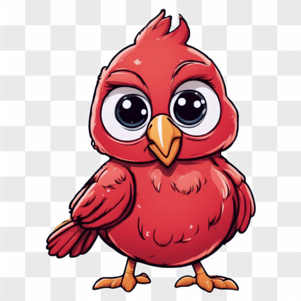 Descarga Pájaro Rojo de Dibujos Animados Adorable Cartoons En Línea ...