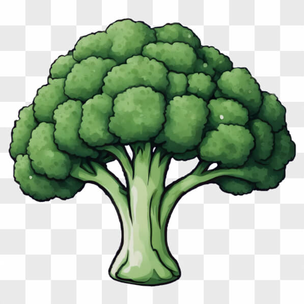 Download Cartoon Broccoli Illustration Cartoons Online - Creative Fabrica