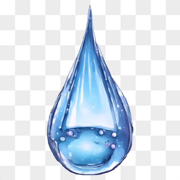 Download Cute Animated Water Droplet Cartoons Online - Creative Fabrica