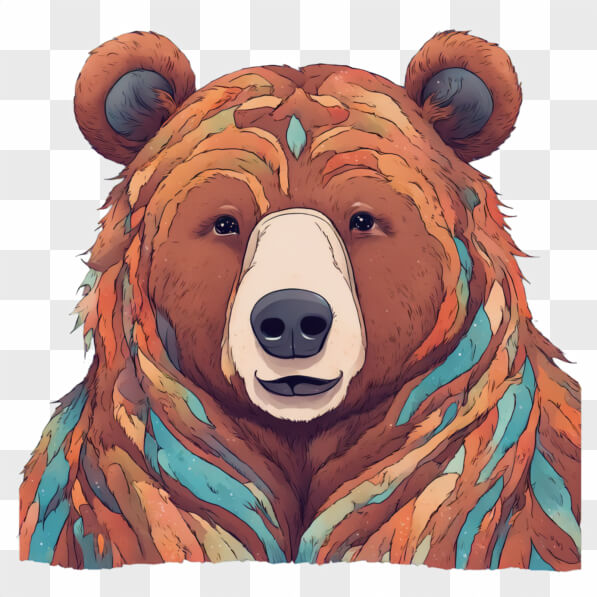 Download Colorful Illustrated Bear Cartoons Online - Creative Fabrica