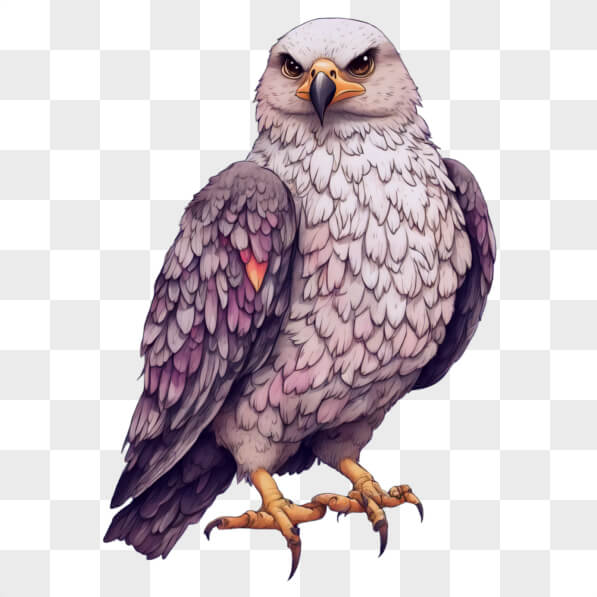 Download Majestic Hawk Illustration Cartoons Online - Creative Fabrica