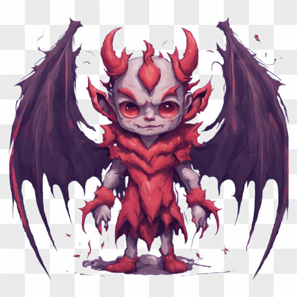 Download Stylized Cartoon Demon Character Cartoons Online - Creative ...