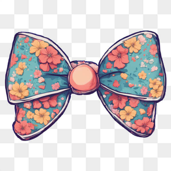 Descarga Ilustración de Lazo Floral Cartoons En Línea - Creative Fabrica