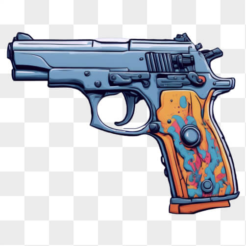 Gun Cartoon Images - Free Download on Creative Fabrica