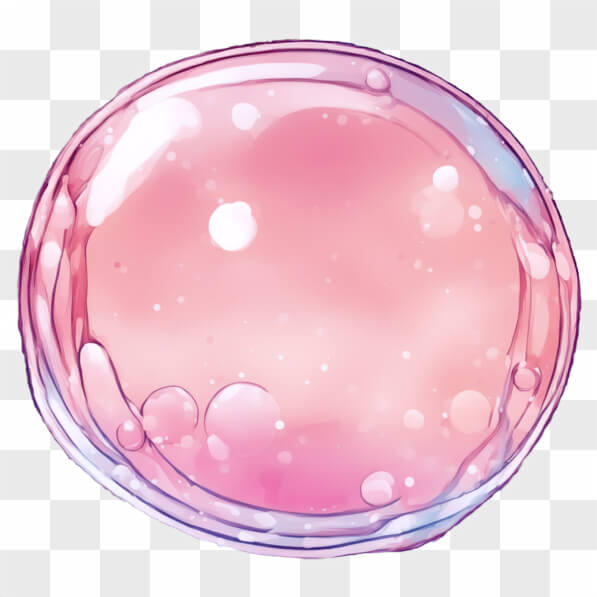 Download Translucent Pink Bubble Cartoons Online - Creative Fabrica