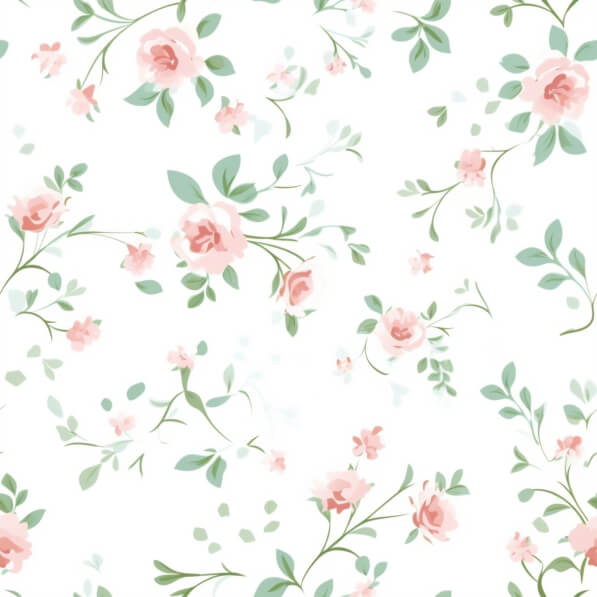 Download Delicate Floral Pattern with Pink Roses Patterns Online ...