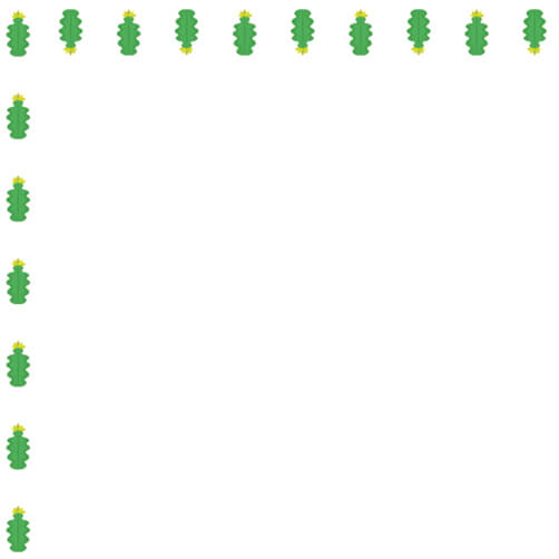 Download Cacti Border Design Borders & Corners Online - Creative Fabrica