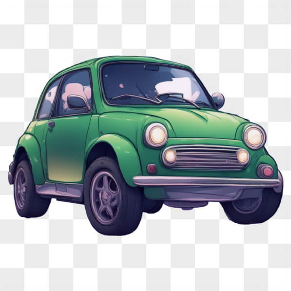 Download Cartoon Green Car Cartoons Online - Creative Fabrica