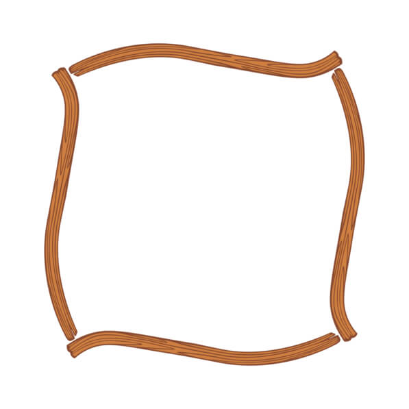 Download Stylized Wooden Frame Frames Online - Creative Fabrica