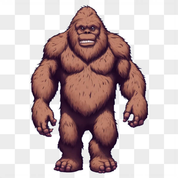 Download Cartoon Bigfoot Character Cartoons Online - Creative Fabrica