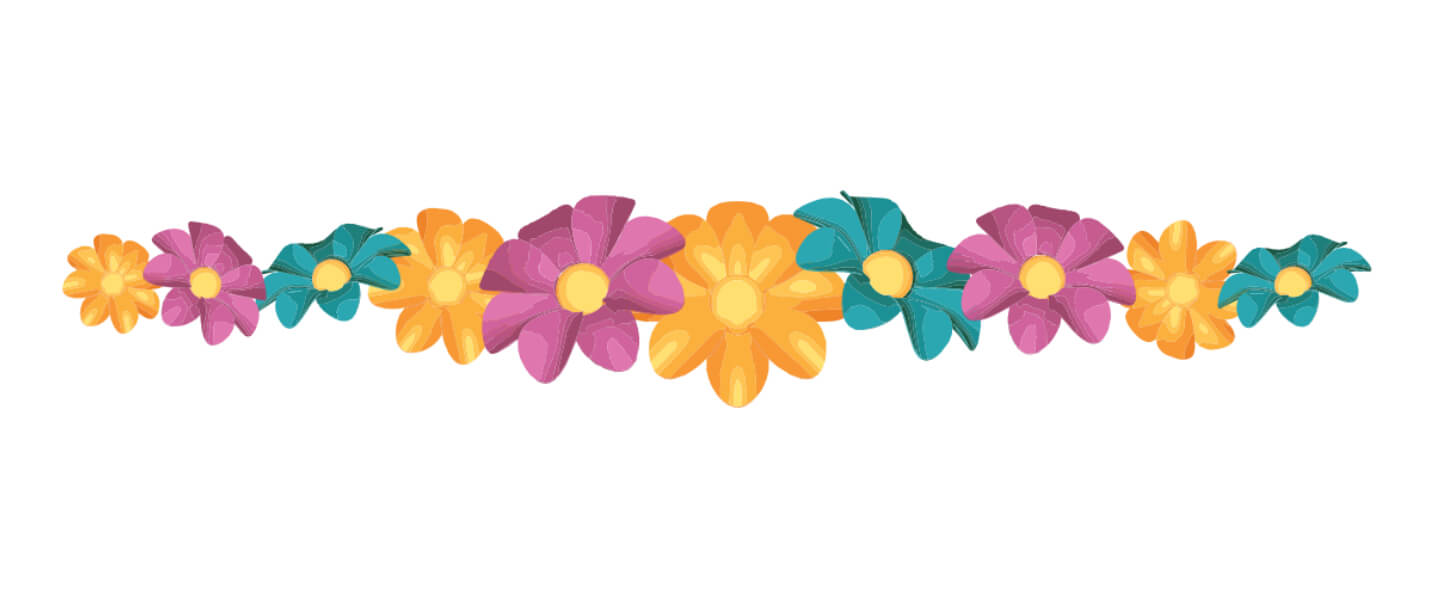 Download Colorful Flower Border Design Borders & Corners Online ...