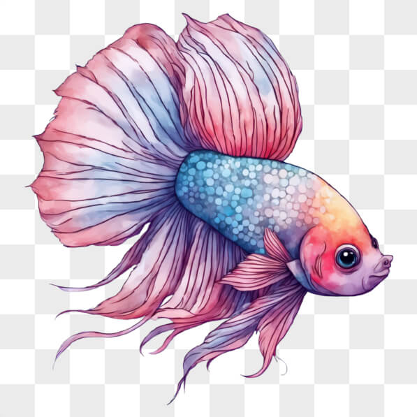 Download Illustrated Betta Fish Cartoons Online - Creative Fabrica
