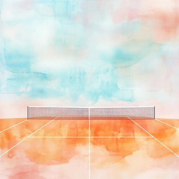 Download Watercolor Tennis Court Backgrounds Online - Creative Fabrica