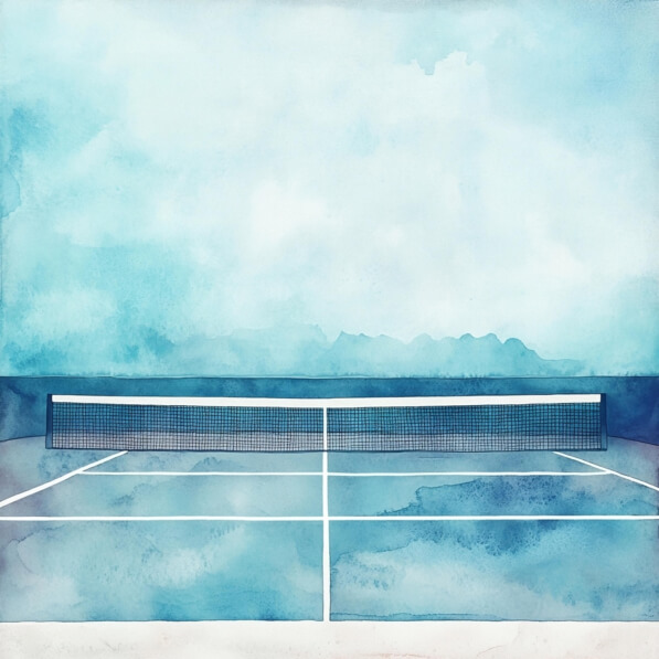 Download Watercolor Tennis Court Backgrounds Online - Creative Fabrica