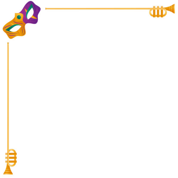 Download Festive Masquerade Design Borders & Corners Online - Creative ...