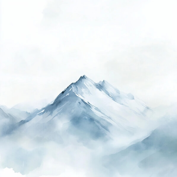 Download Misty Mountains in Watercolor Backgrounds Online - Creative ...
