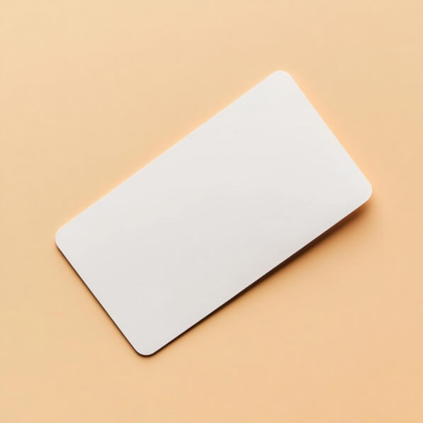 Download Minimalist White Card on Peach Background Mockups Online ...