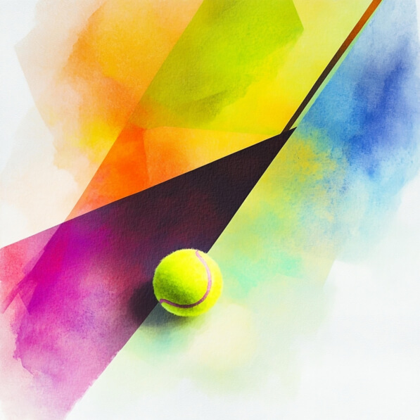 Download Vibrant Abstract Tennis Ball Backgrounds Online - Creative Fabrica