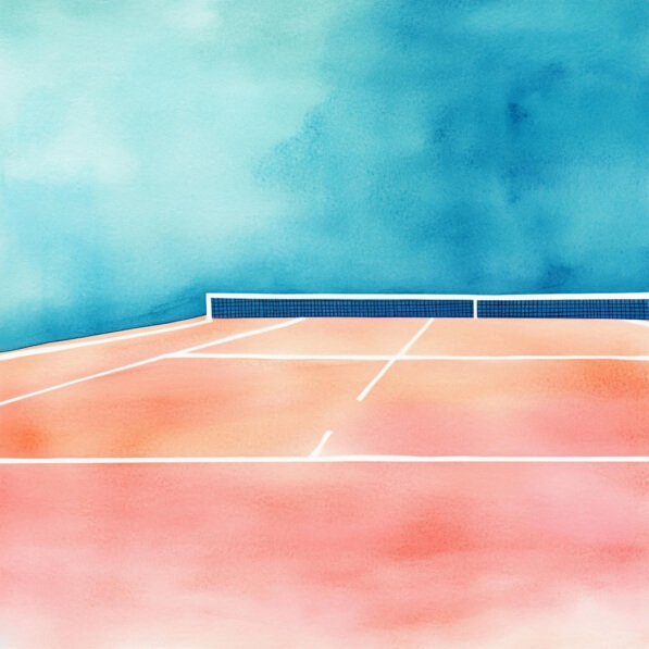 Download Watercolor Tennis Court Backgrounds Online - Creative Fabrica