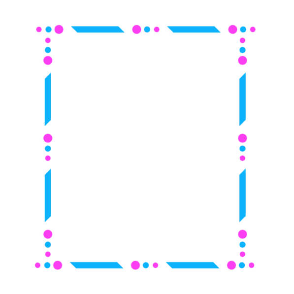 Download Colorful Geometric Border Design Frames Online - Creative Fabrica