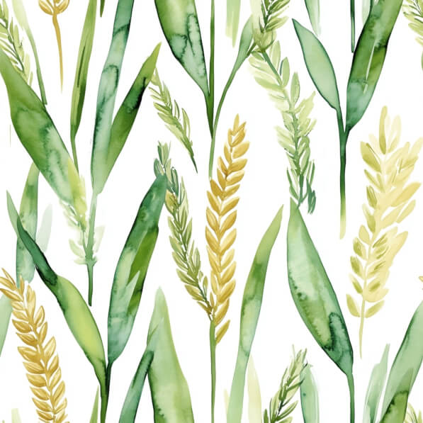 Download Watercolor Greenery Patterns Online - Creative Fabrica