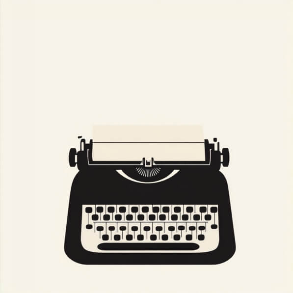 Download Vintage Typewriter with Blank Paper Backgrounds Online ...