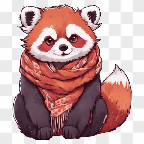 Download Cartoon Red Panda Character Cartoons Online - Creative Fabrica