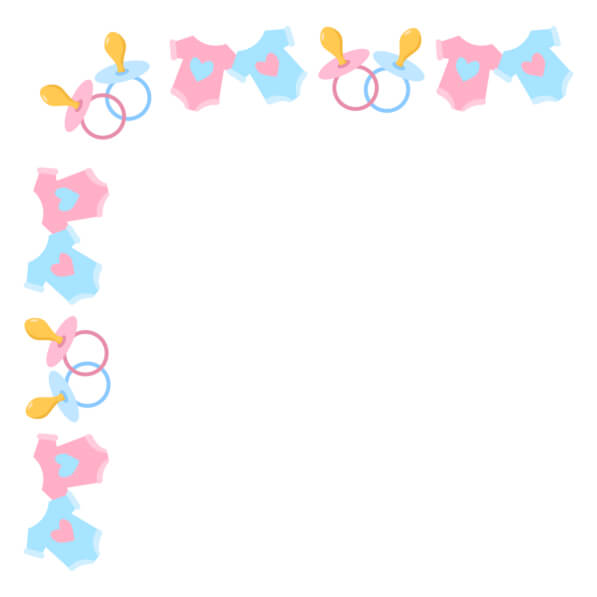 Download Baby Shower Border Design Borders & Corners Online - Creative ...