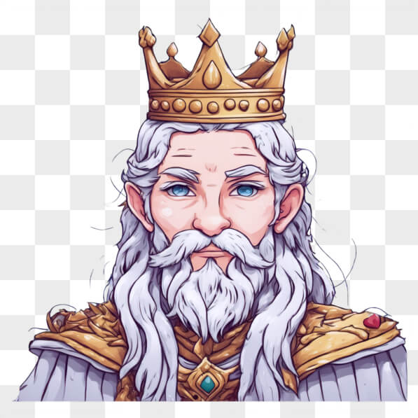 Baixe Rei Personagem Ilustrado Cartoons - Creative Fabrica