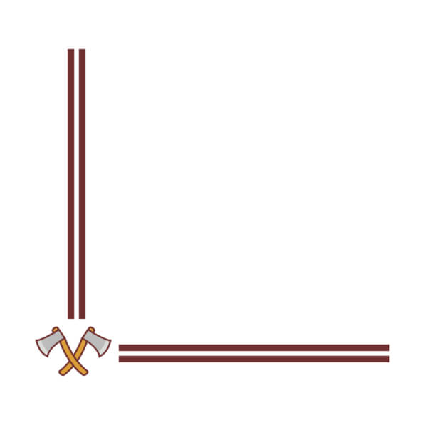Download Minimalist Design with Crossed Axes Borders & Corners Online ...