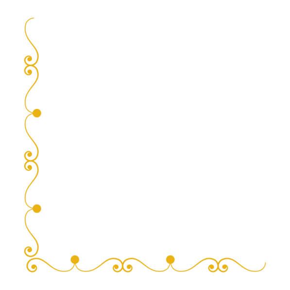 Download Elegant Yellow Decorative Border Borders & Corners Online ...