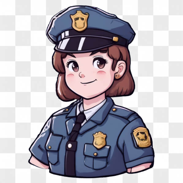 Download Cartoon Female Police Officer Cartoons Online - Creative Fabrica