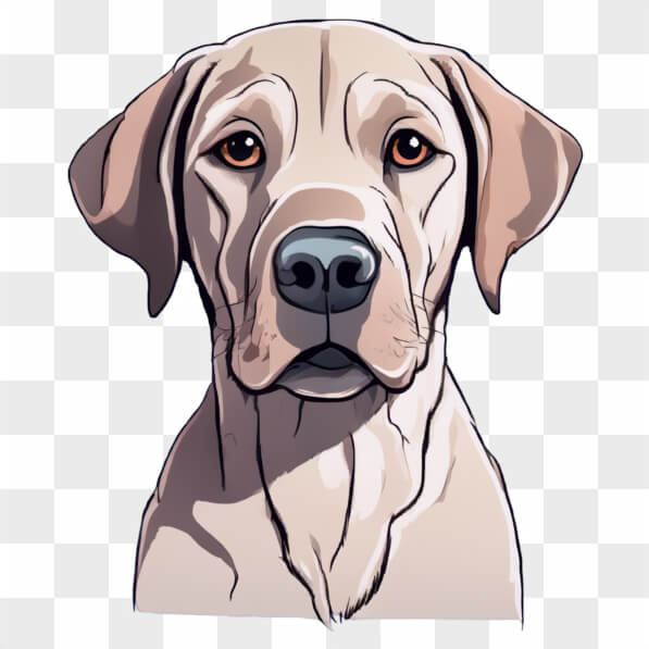 Download Labrador Retriever Illustration Cartoons Online - Creative Fabrica