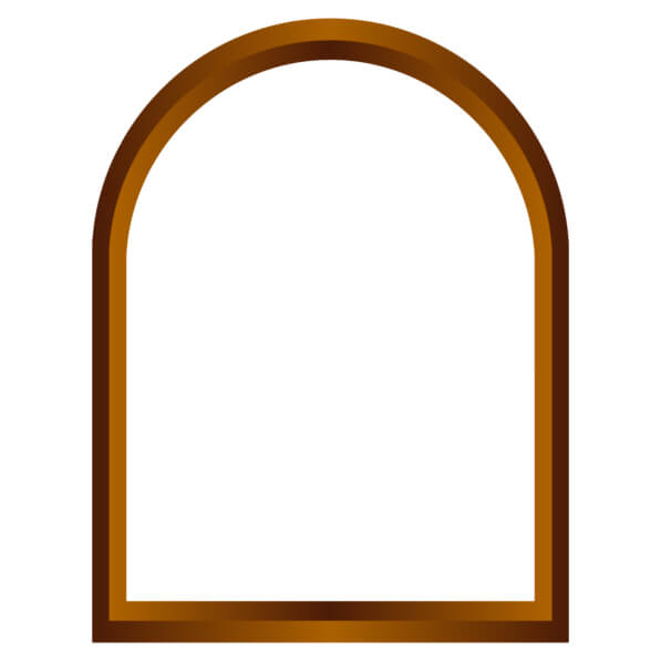 Download Stylized Wooden Arch Frames Online - Creative Fabrica