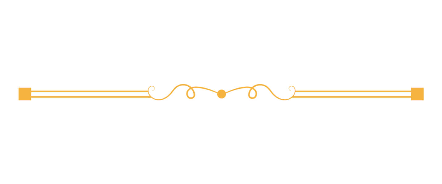 Download Elegant Decorative Line Design in Yellow Borders & Corners ...