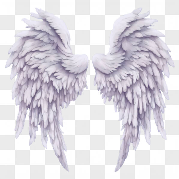 Download Detailed White Angel Wings Cartoons Online - Creative Fabrica