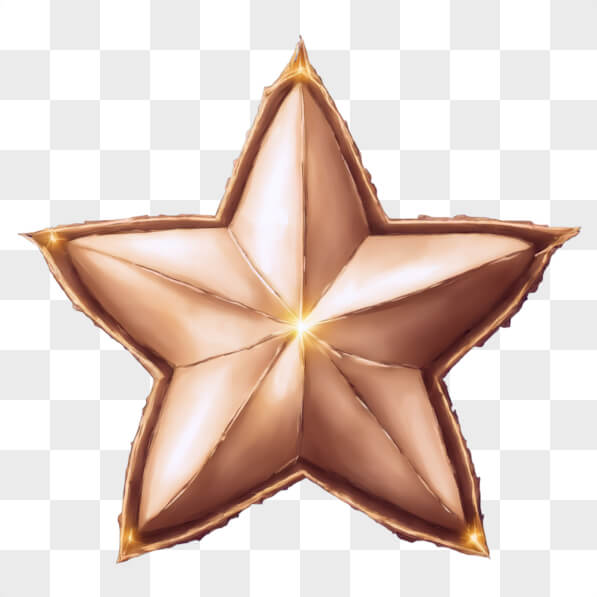 Download Stylized Bronze Star Cartoons Online - Creative Fabrica