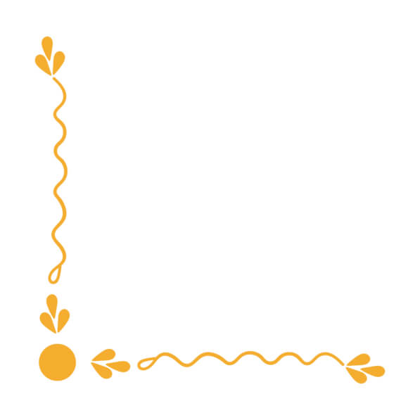 Download Minimalistic Yellow Decorative Border Borders & Corners Online ...