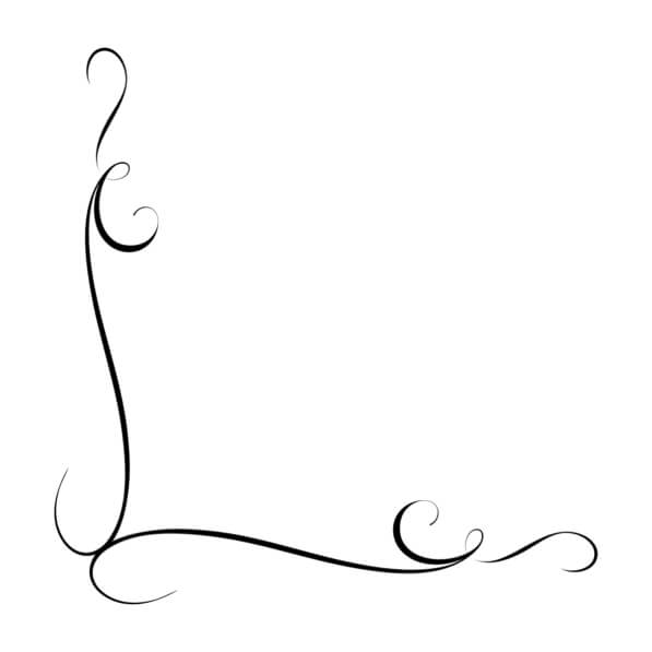 Download Elegant Black Decorative Corner Design Borders & Corners ...
